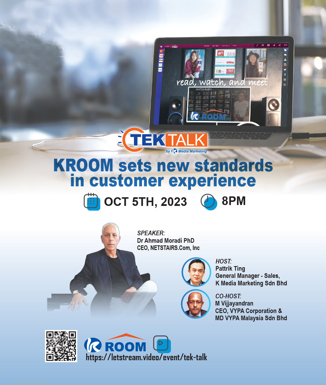 Tek Talk – KROOM