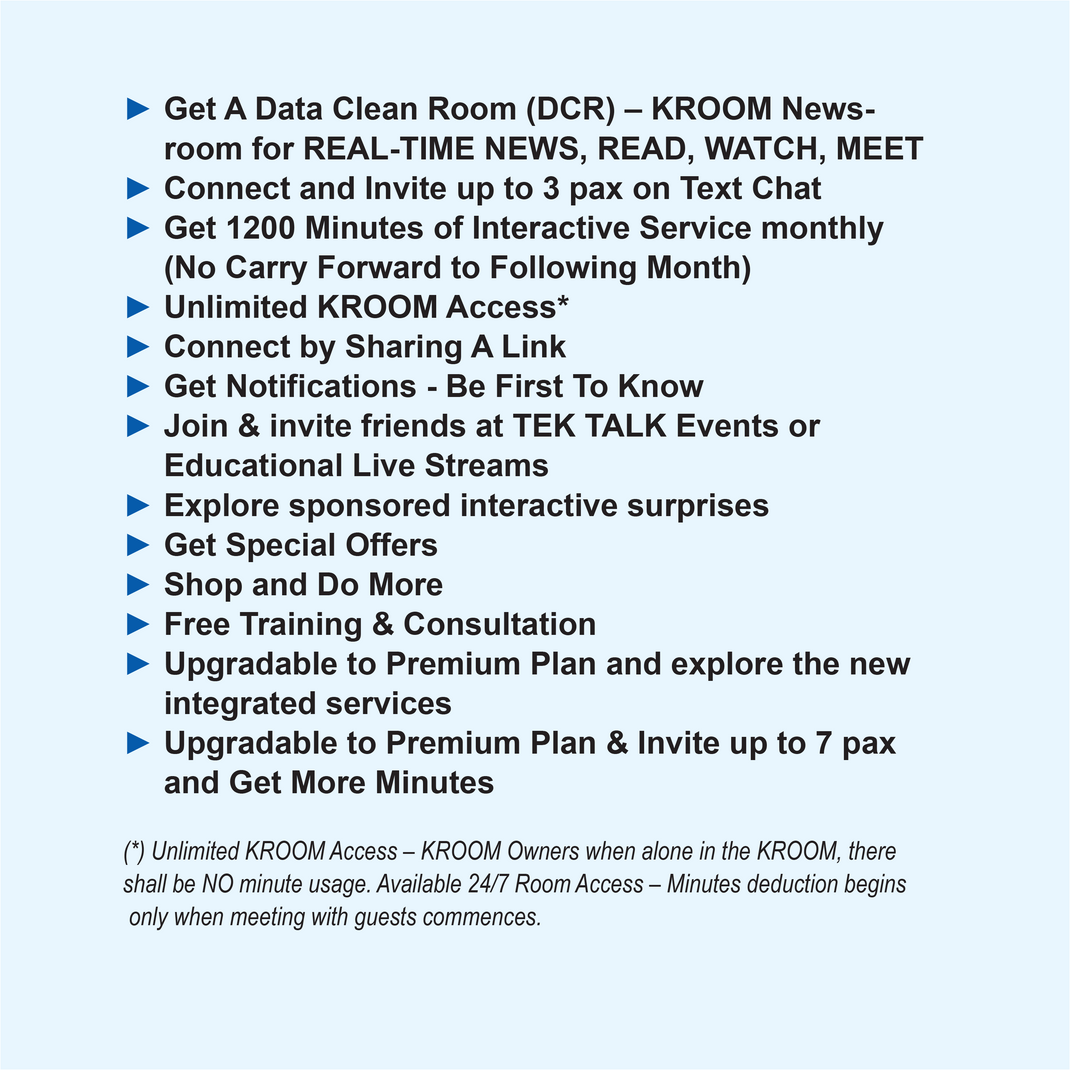 Subscriber Plan – KROOM